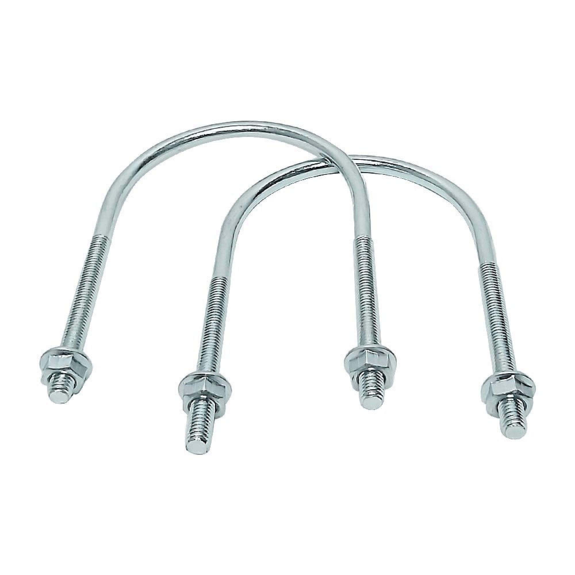 U Bolt Kelepçe - Galvanizli U Bolt Saplama Boru Sabitleme 3''