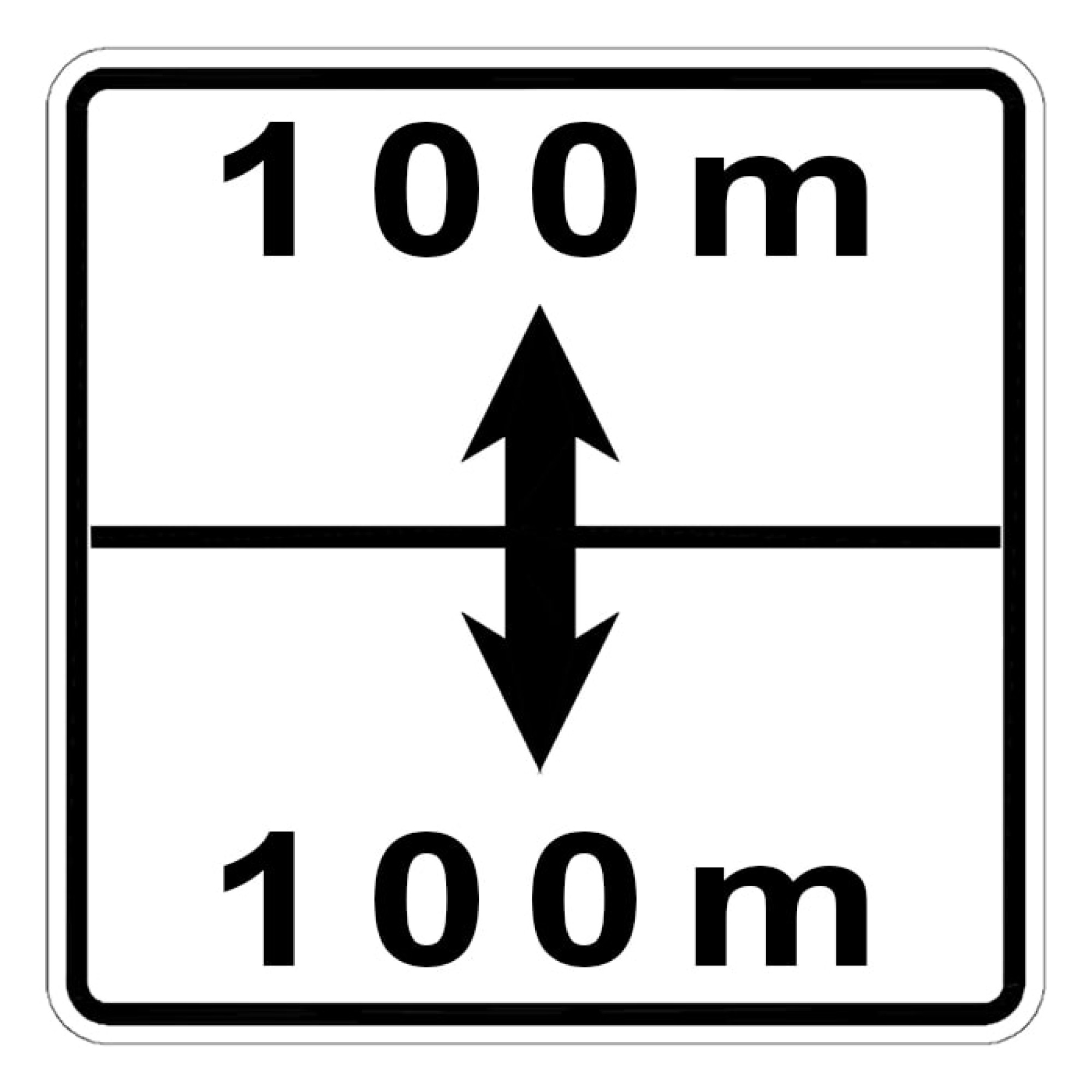 Parking Distance Parking Panel Information Sign Meaning Traffic Sign ...