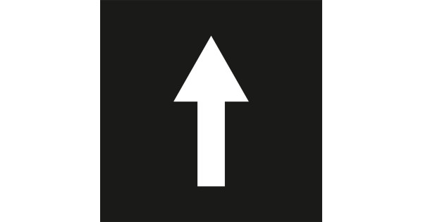 Forward Arrow Template Aluminum Parking Lot Paint Template Forward ...