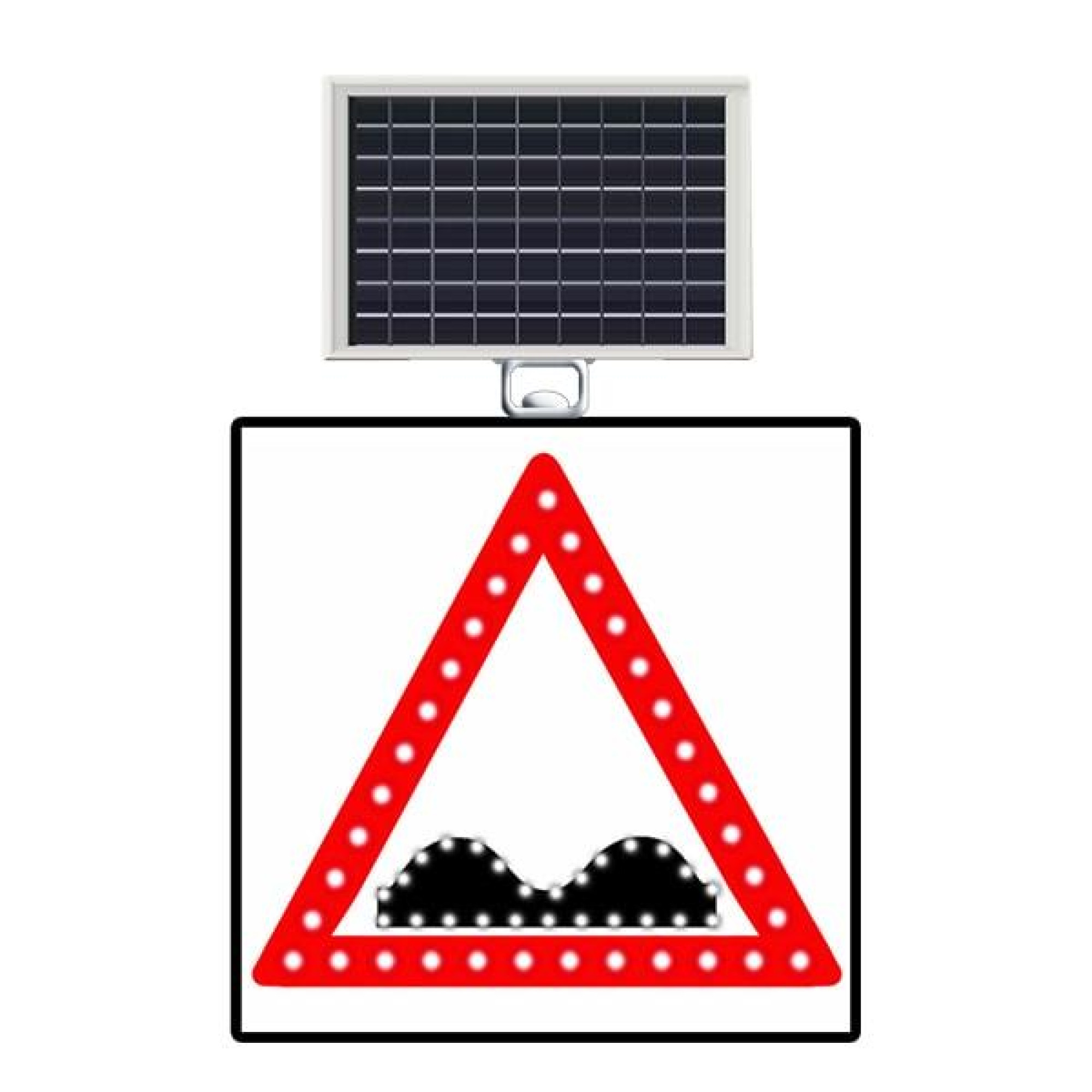 Bump Road Sign Solar Powered Led Bump Sign Solar Warning Sign