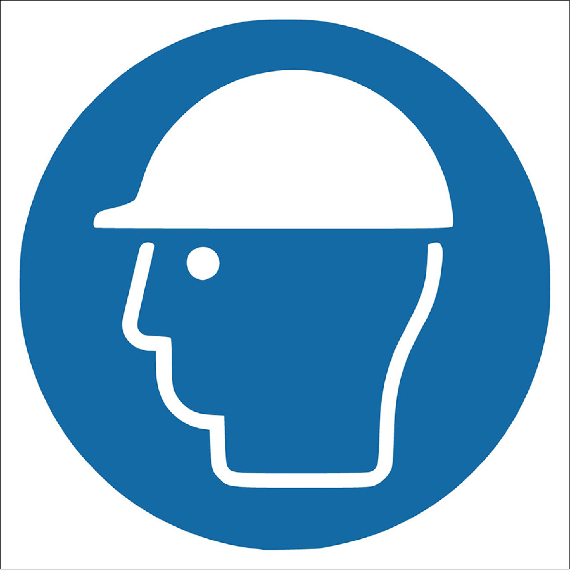 Production of Hard Hat Sign Board Signboard Symbol Label Production