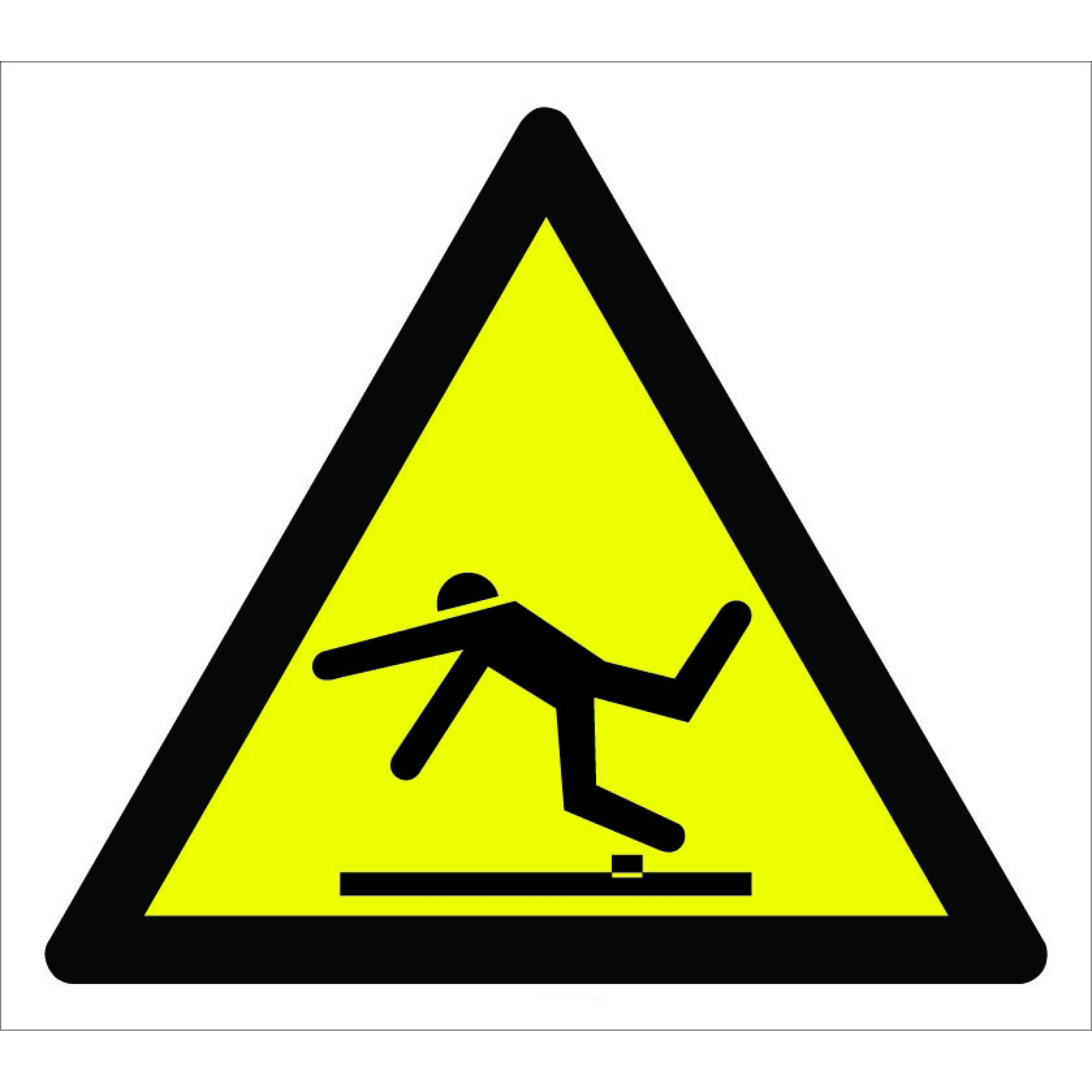 Fall Hazard Sign Caution Obstacle Stumble Hazard Sign Price