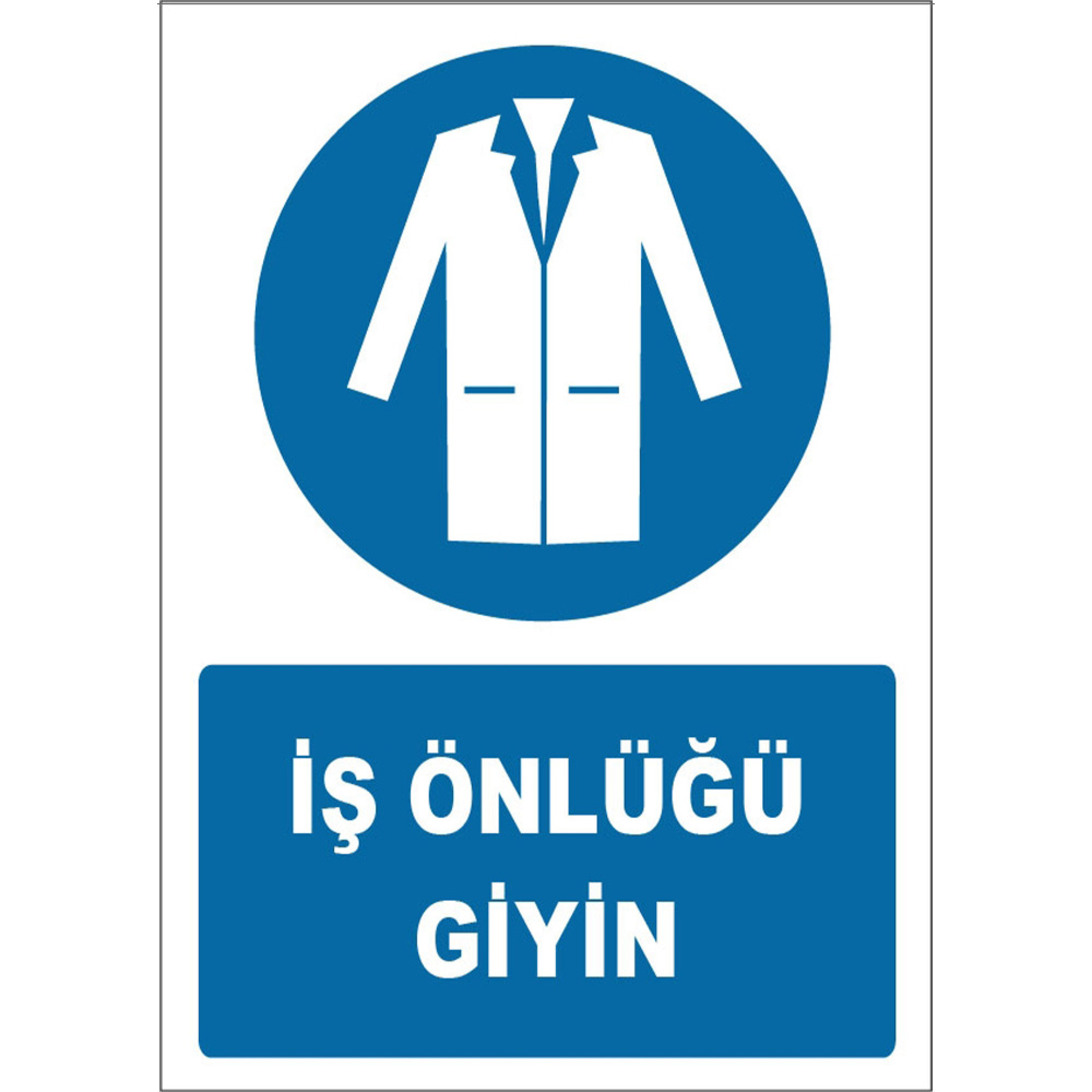 Wear Business Apron Sign Board Sign Sticker ZY1726